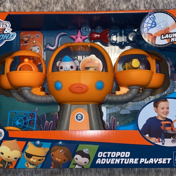 Disney | Toys | Octonauts Octopod Adventure Playset New | Poshmark